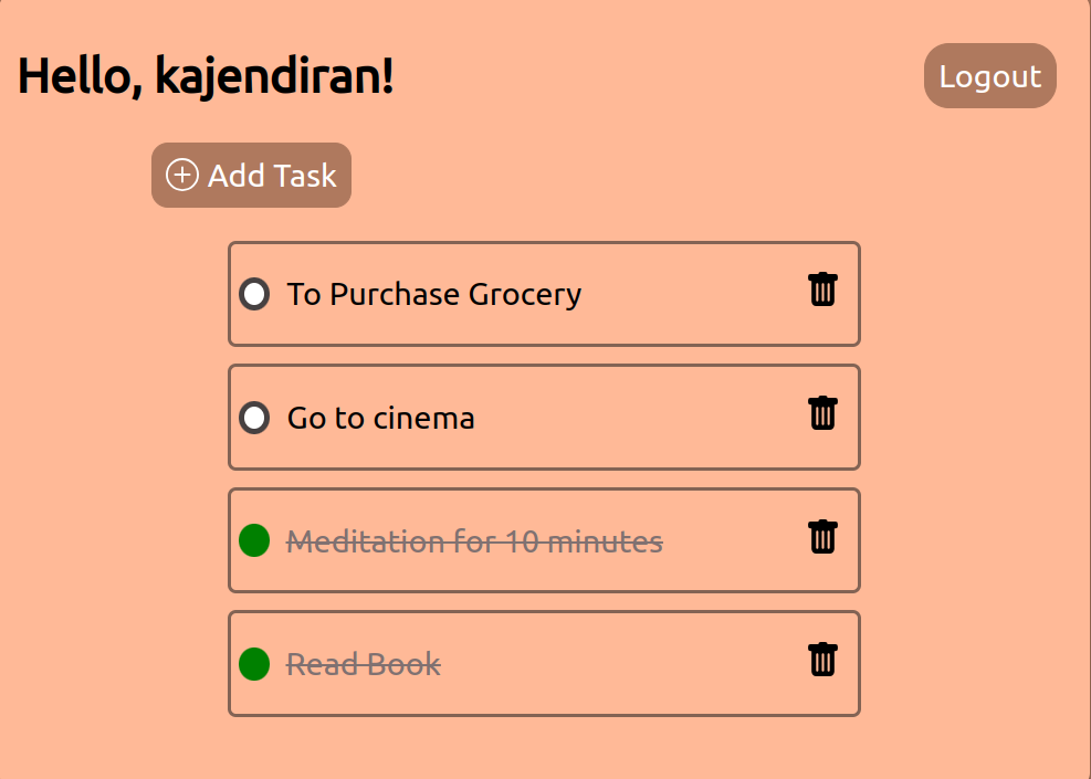 Kajendiran M - Full Stack Developer